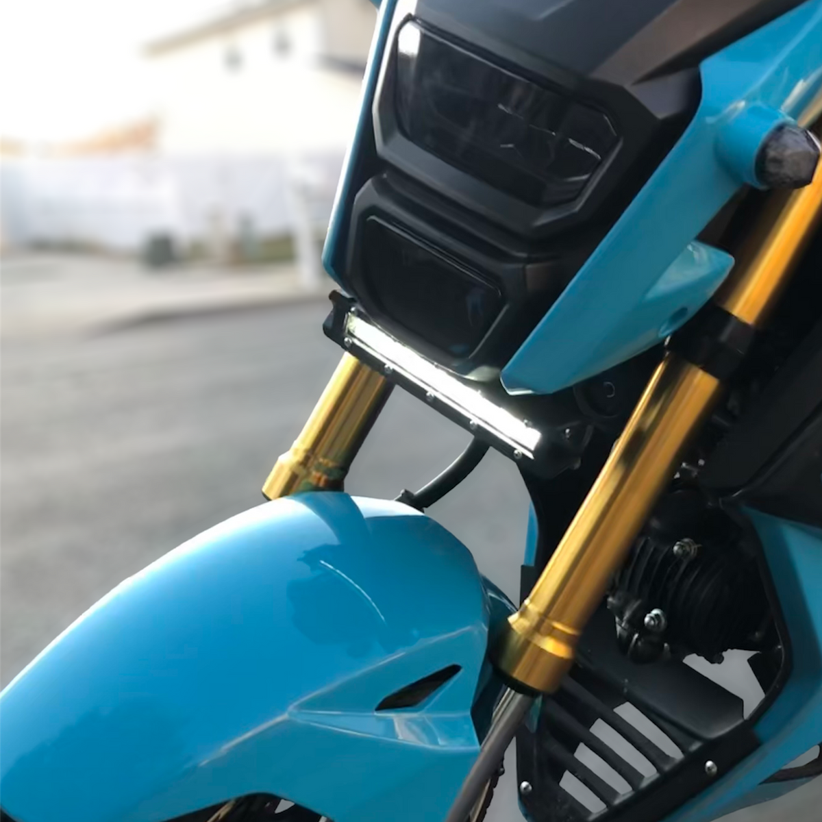 2nd Gen "SF" Honda GROM Light Bar Installation Guide — 3Dub200