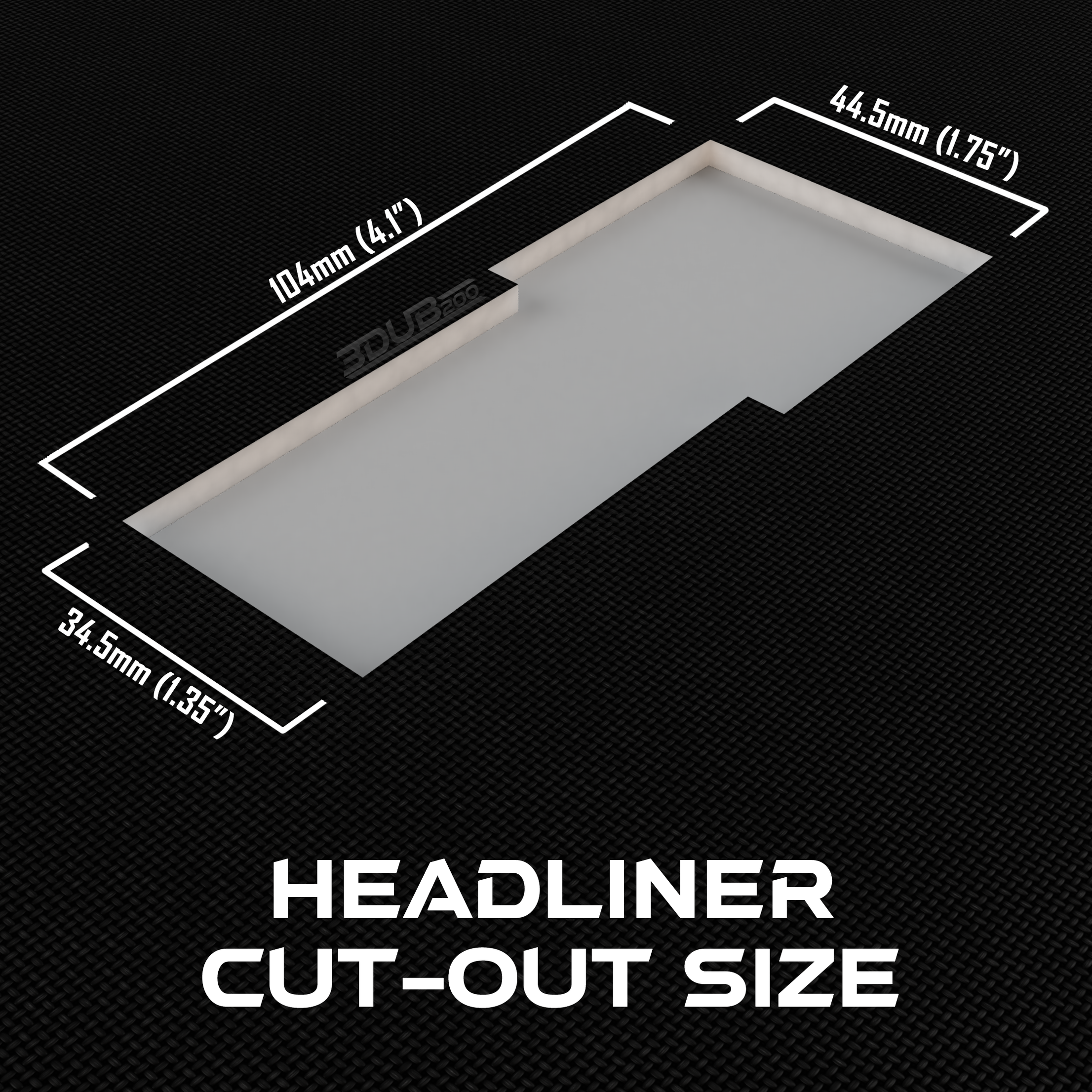 Upgraded Police LED Ticket Light Assembly — 3Dub200