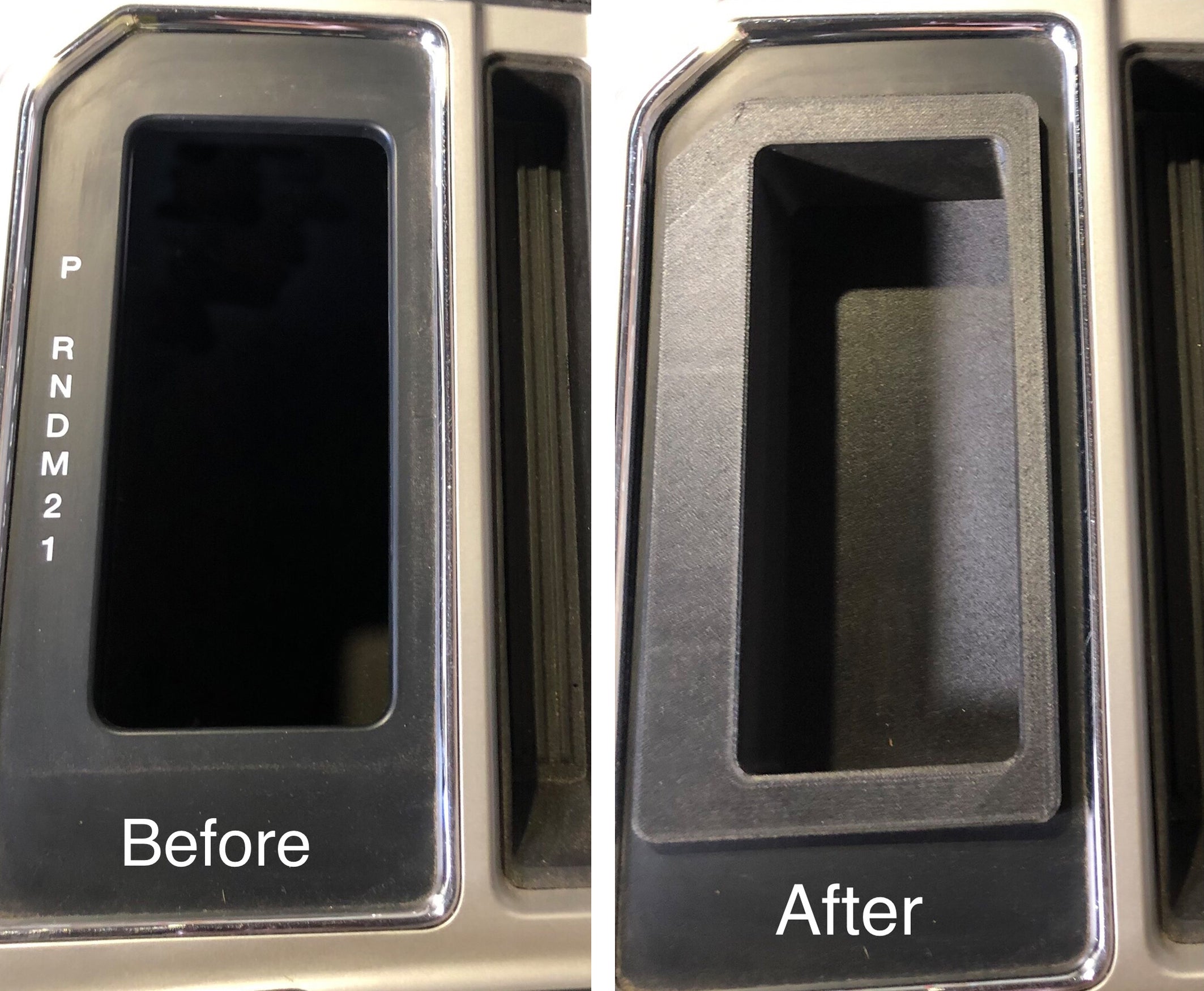 2015-2019 F150 Center Console Pocket Shifter Replacement — 3Dub200